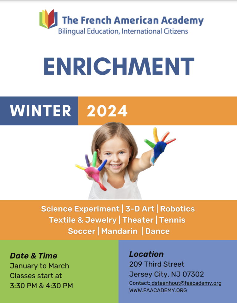 Enrichment Activities | The French American Academy